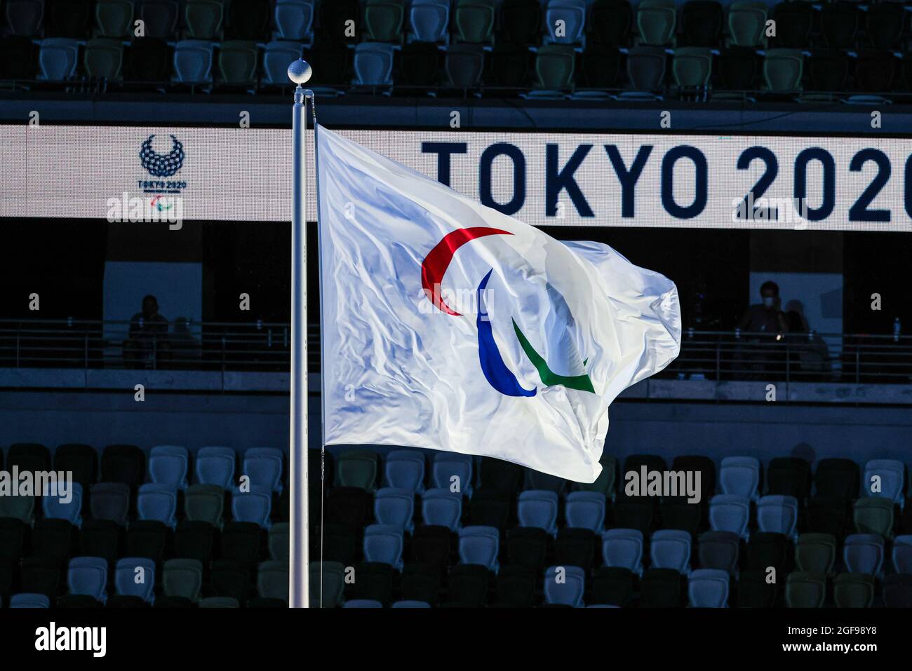Tokyo, Japan. 2021 August 25th. Opening ceremony of the Paralympic ...