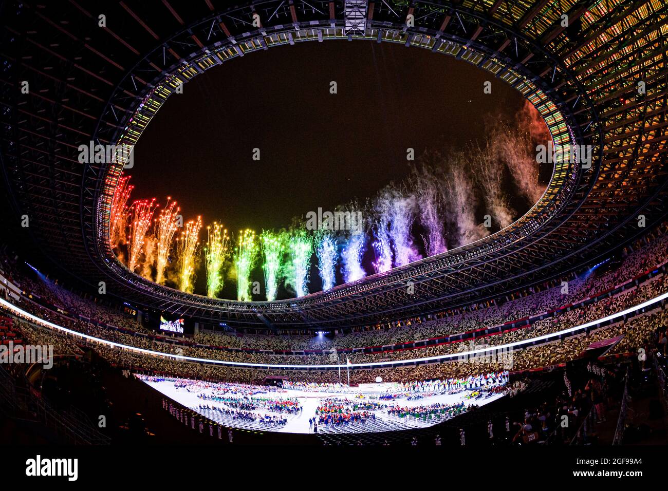 Tokyo 2020 opening ceremony hi-res stock photography and images - Alamy