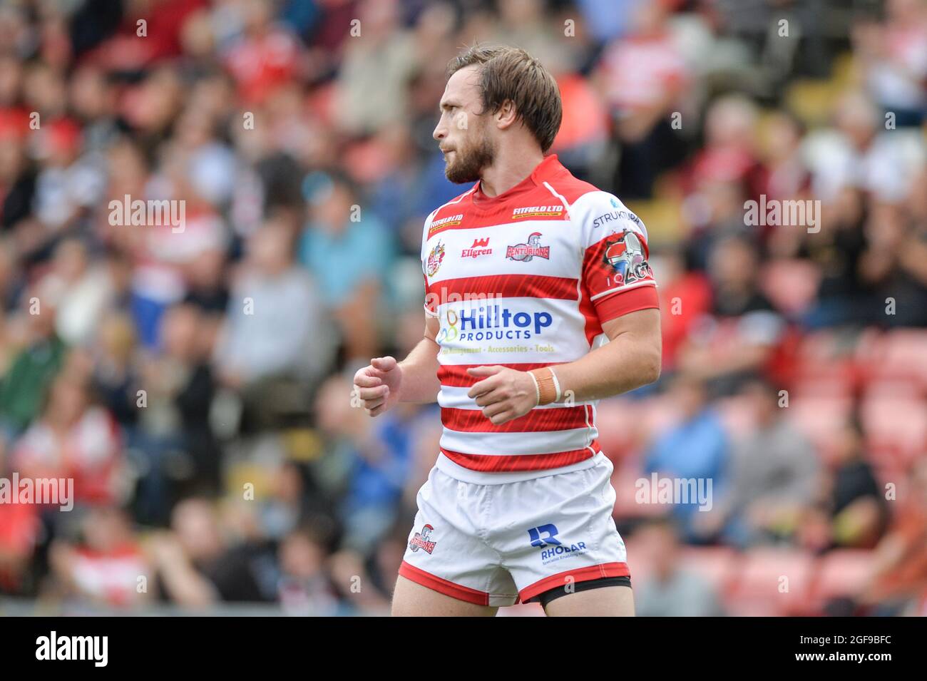 Leigh, England - 22 August 2021 - Joe Mellor of Leigh Centurions during ...