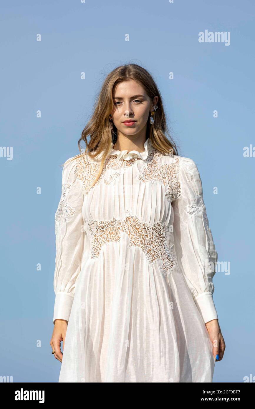 Edinburgh, United Kingdom. 24 August, 2021 Pictured: L to R Hermione ...