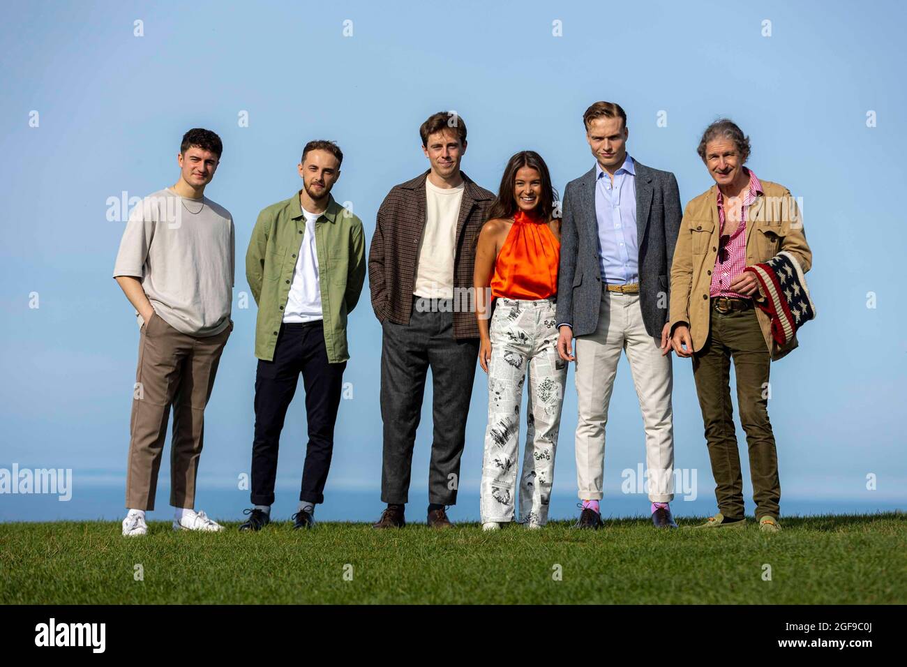 Edinburgh, United Kingdom. 24 August, 2021 Pictured: L to R Luke Nunn ...