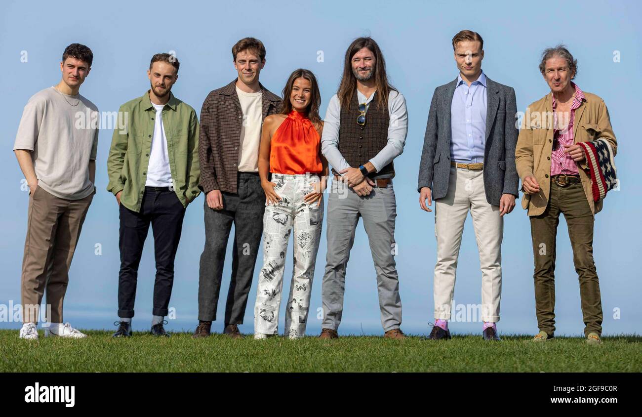 Edinburgh, United Kingdom. 24 August, 2021 Pictured: L to R Luke Nunn ...