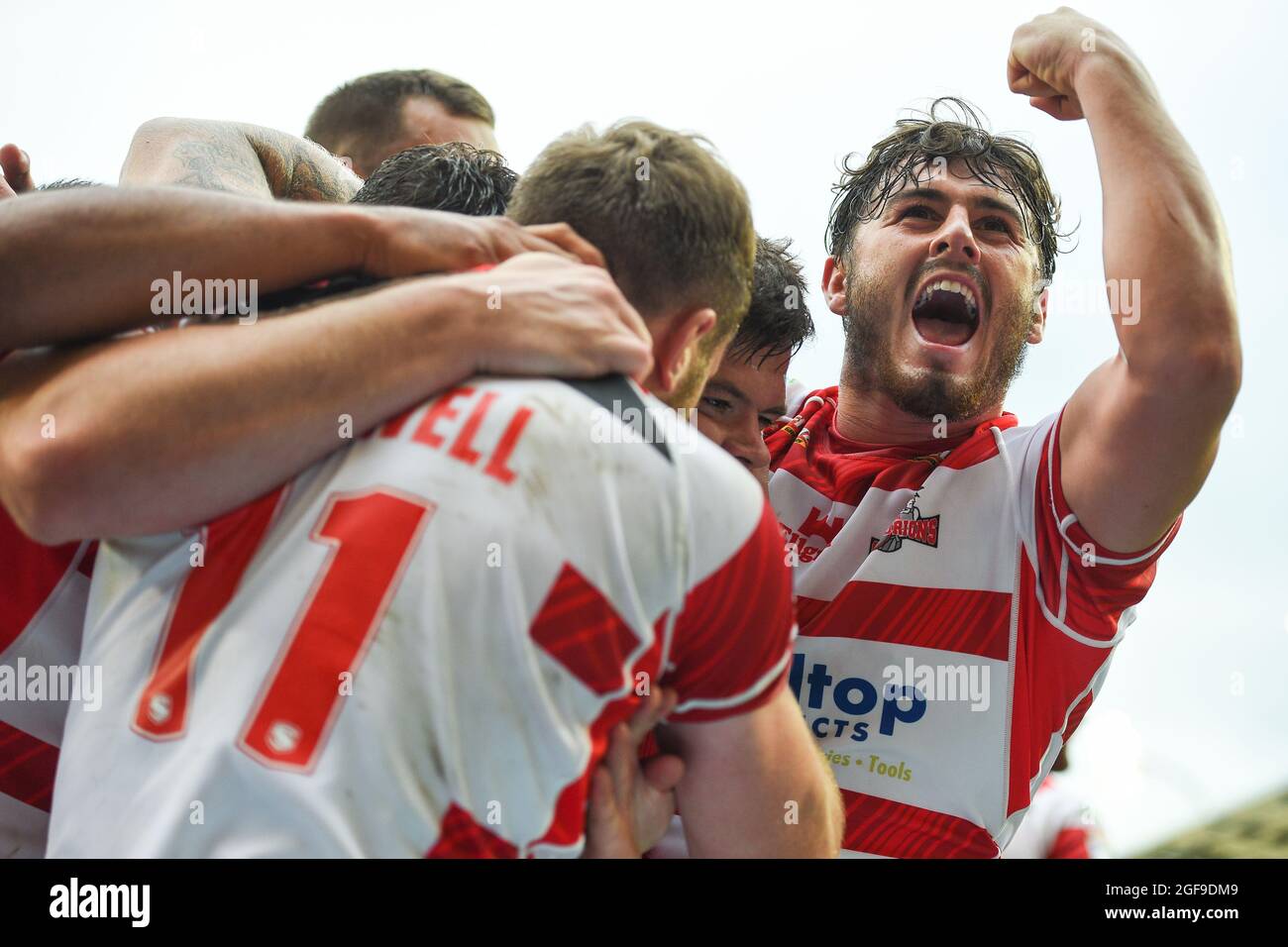 Leigh, England - 22 August 2021 - Craig Mullen of Leigh Centurions ...