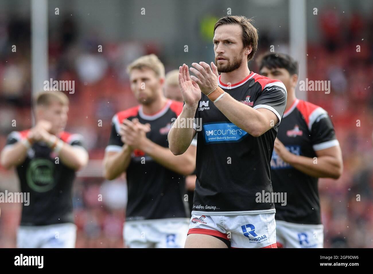 Leigh, England - 22 August 2021 - Joe Mellor of Leigh Centurions during ...