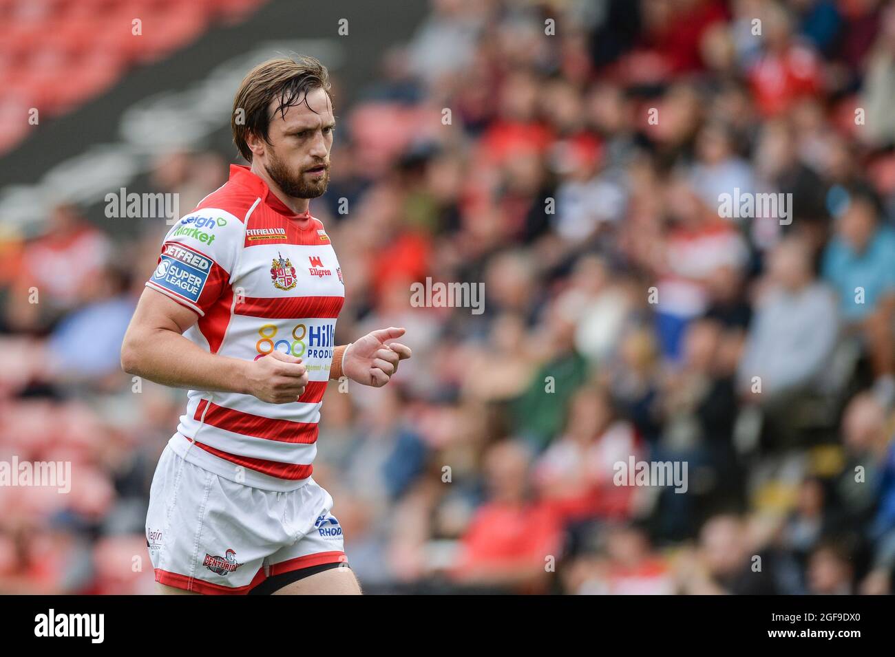 Leigh, England - 22 August 2021 - Joe Mellor of Leigh Centurions during ...