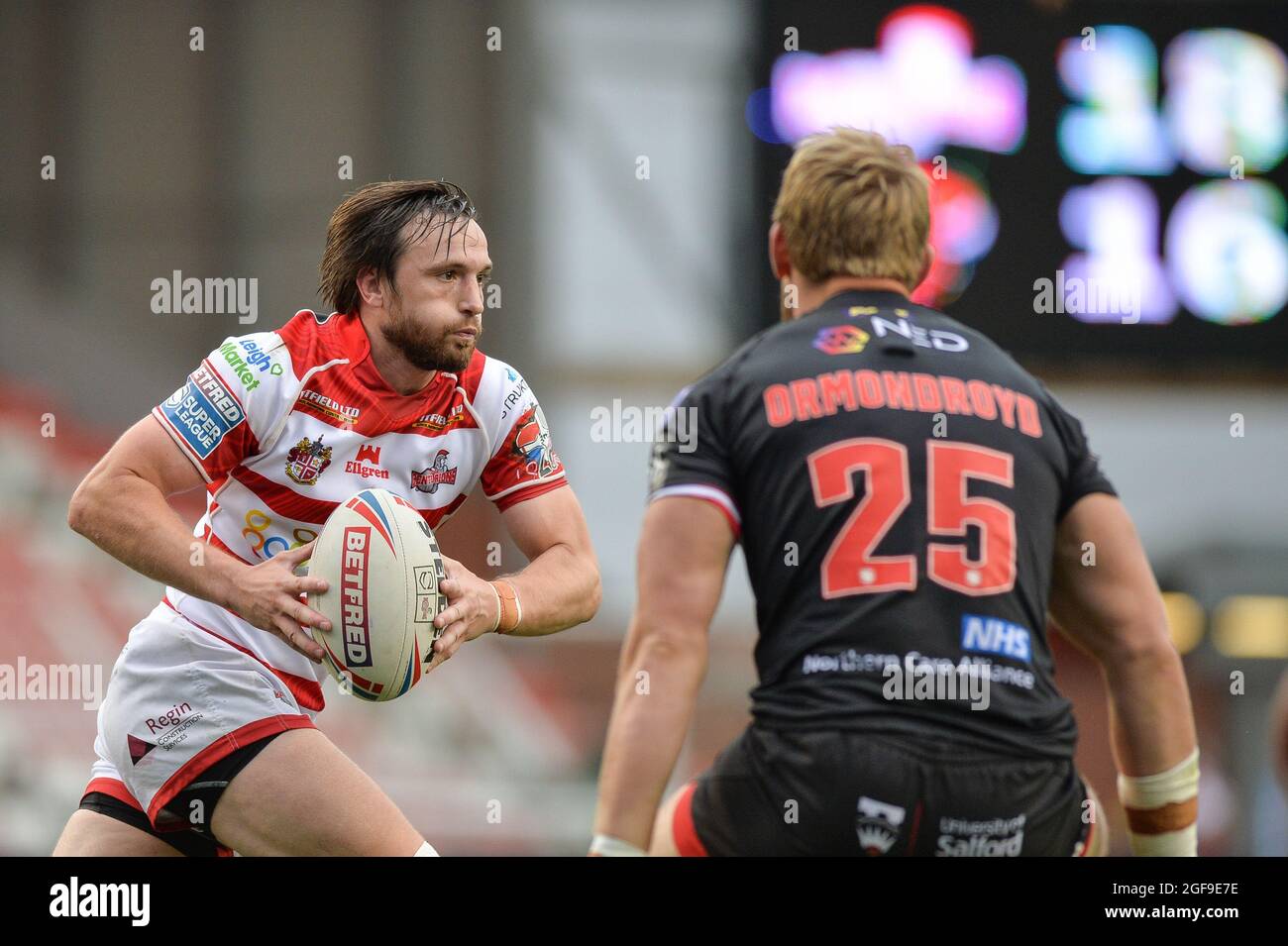 Leigh, England - 22 August 2021 - Joe Mellor of Leigh Centurions in ...