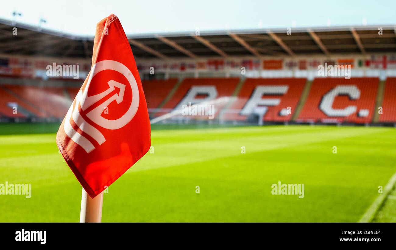Blackpool, UK. 24th Aug, 2021. General view shots before the Carabao ...