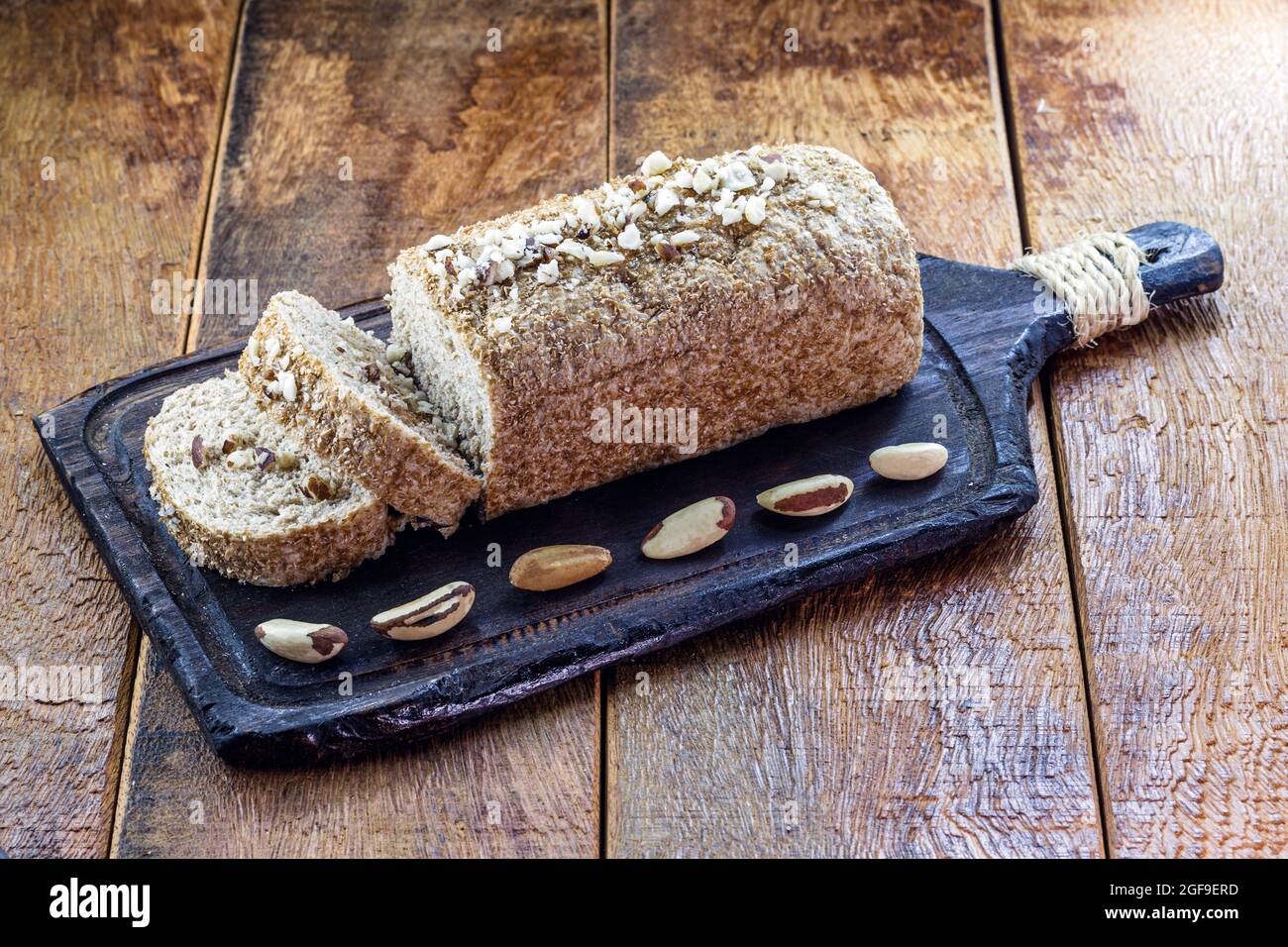 homemade bread from Castanha do Pará, originating in the Amazon ...
