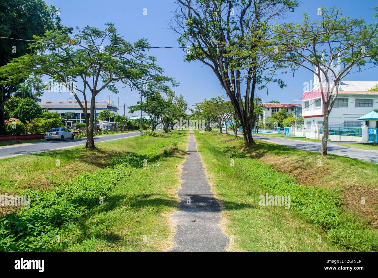Waterloo street in Georgetown, Guyana Stock Photo - Alamy