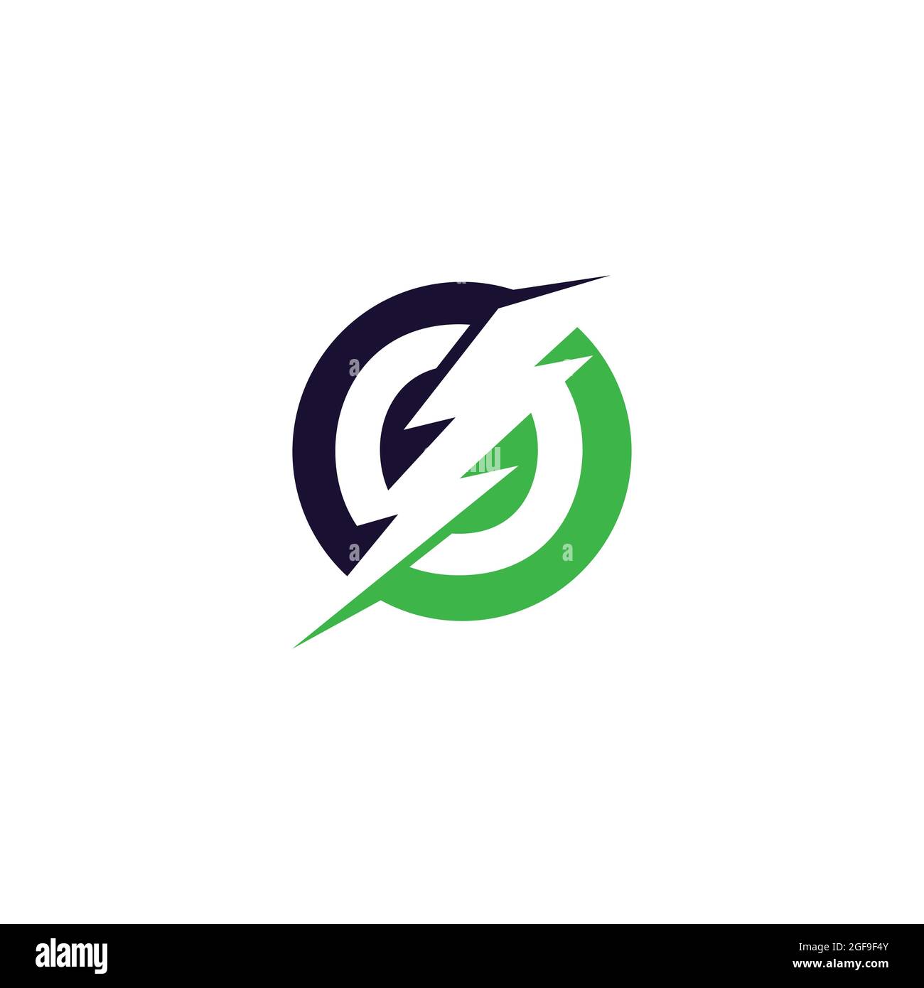 Electricity logo template in vector file . eps 10, text and color is ...
