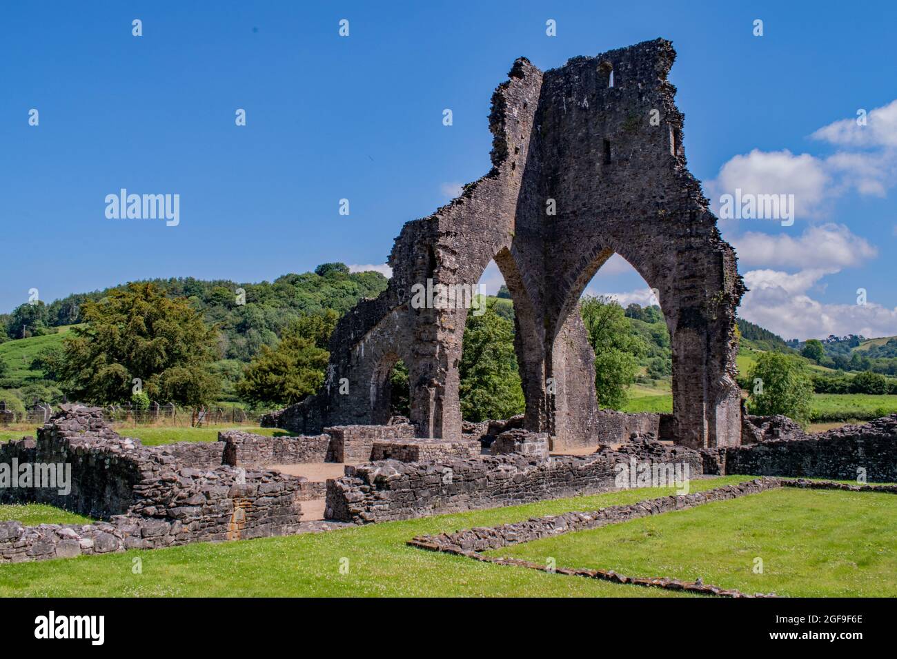Talley Abbey, Talley, Llandeilo Stock Photo - Alamy