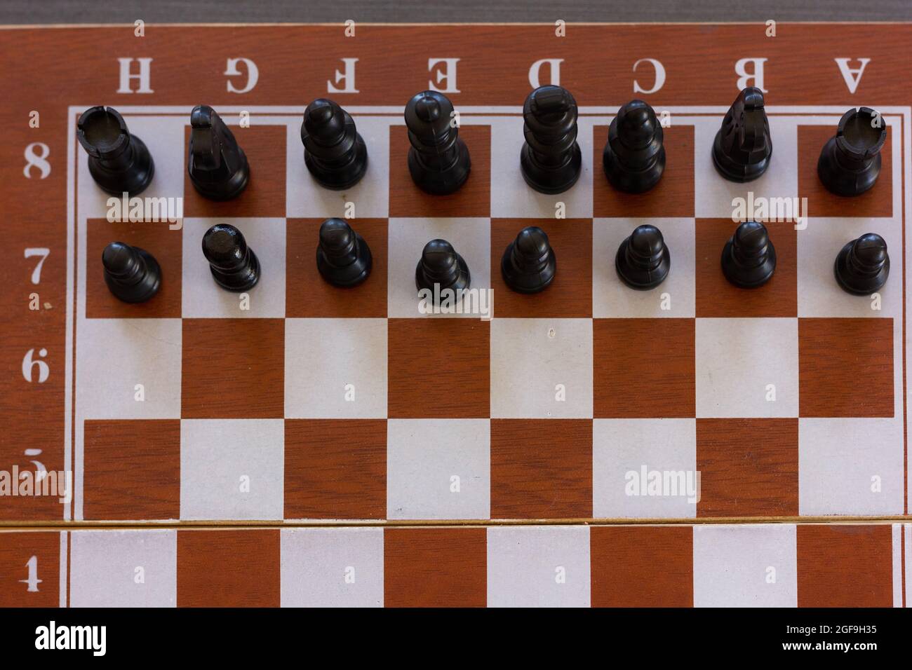 Top view chess game hi-res stock photography and images - Alamy
