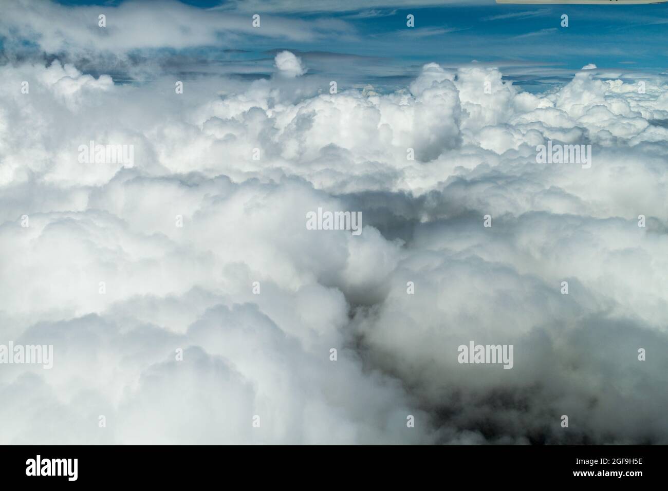Clouds from above Stock Photo - Alamy