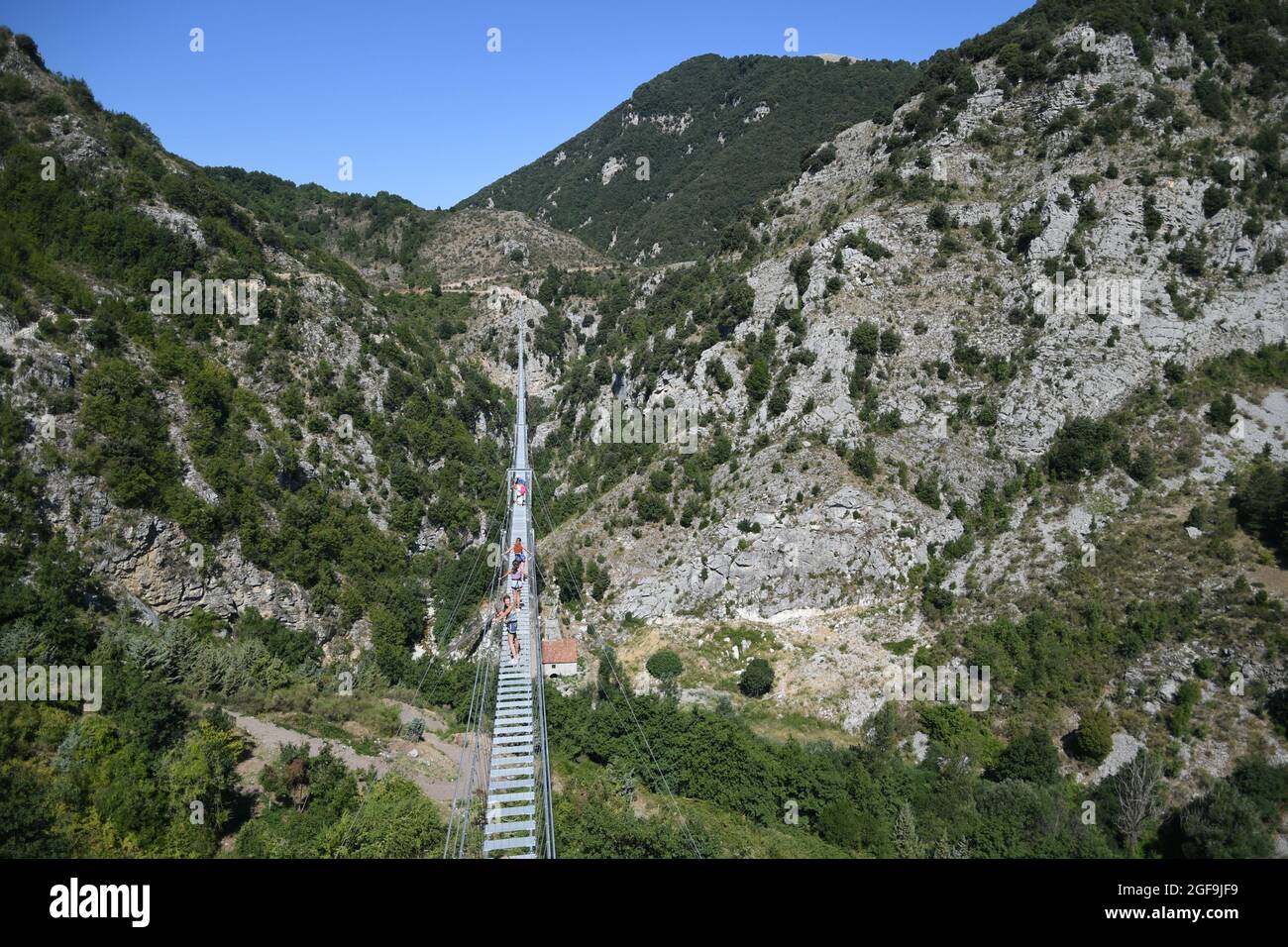 Tibetan bridge hi-res stock photography and images - Alamy