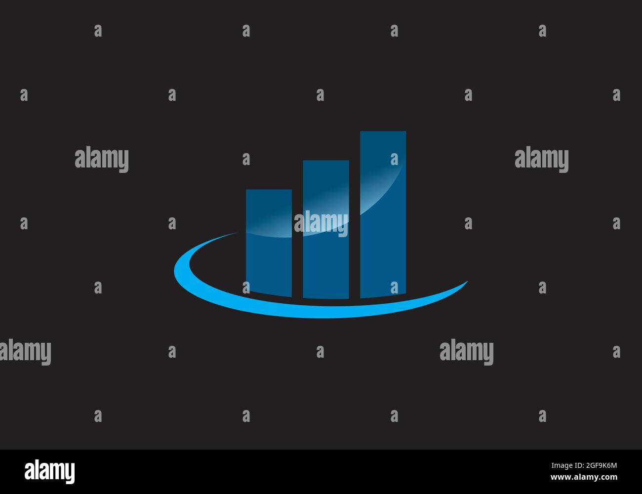 Accounting & Financial logo template in vector file eps Stock Vector ...