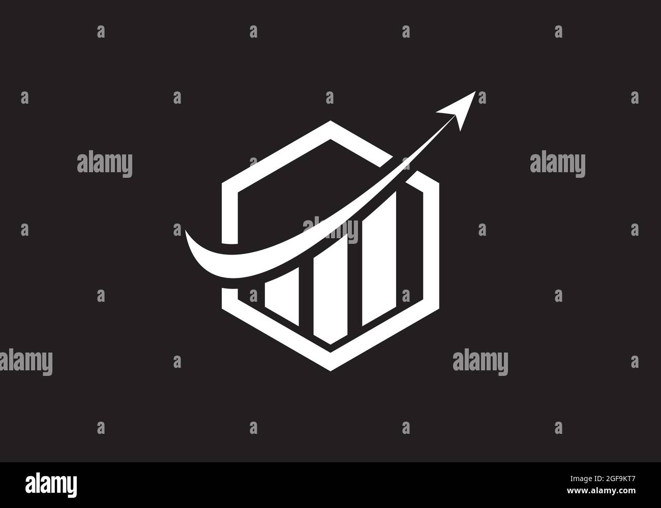 Accounting & Financial logo template in vector file eps Stock Vector ...