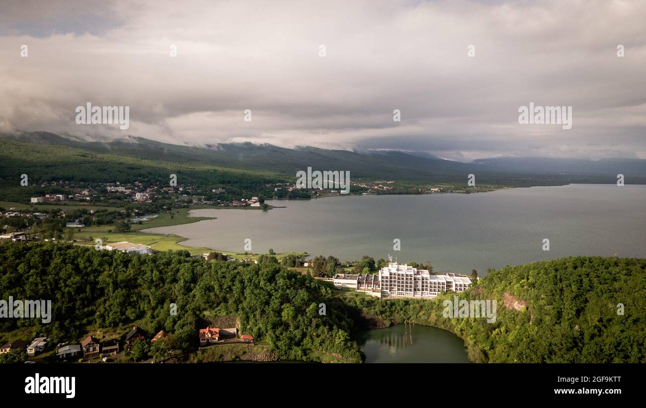 Aerial view of Zemplinska Sirava reservoir in Slovakia Stock Photo - Alamy