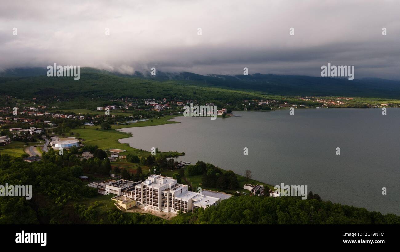 Aerial view of Zemplinska Sirava reservoir in Slovakia Stock Photo - Alamy