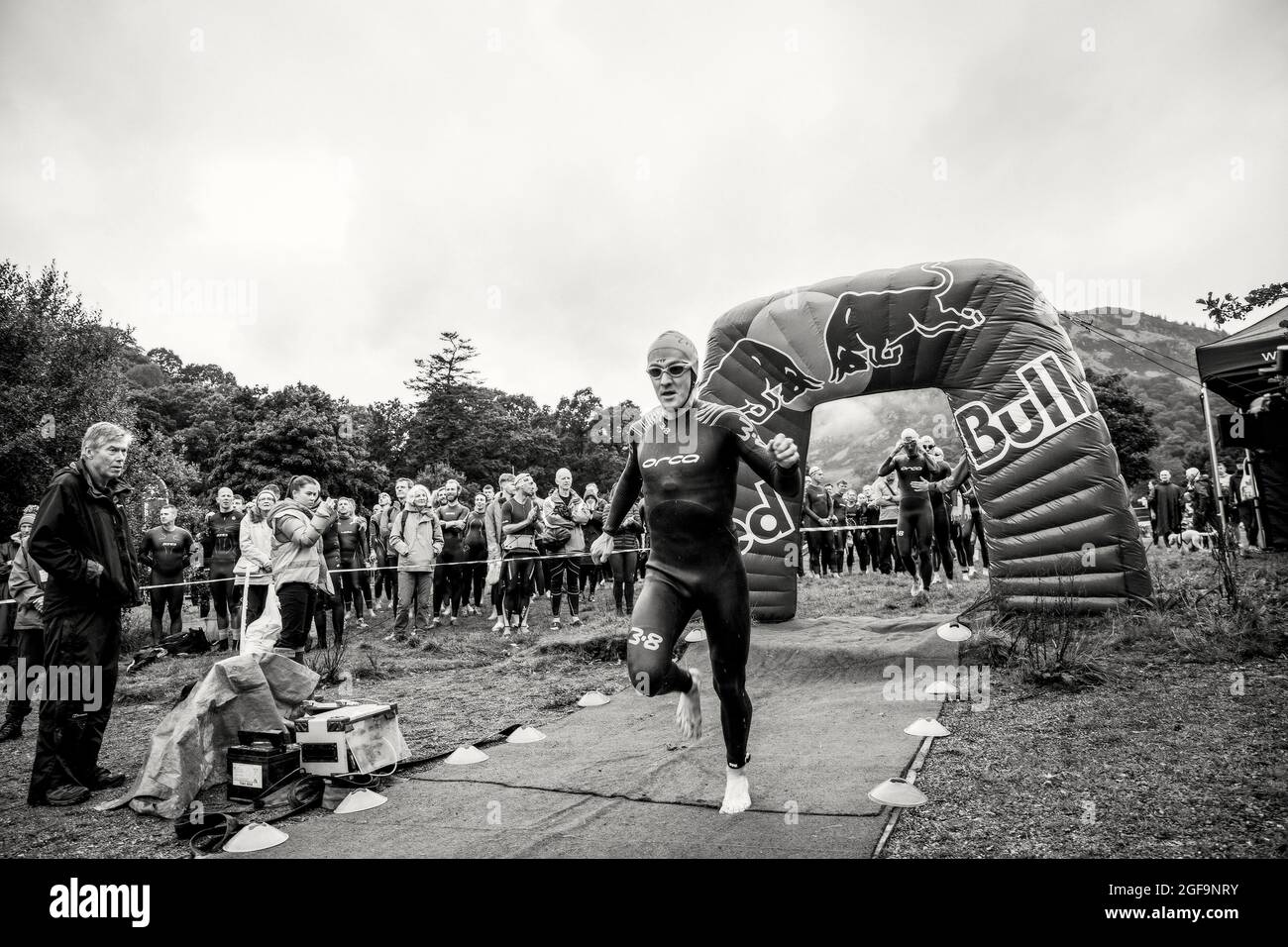 Helvellyn Triathlon - September 6th 2020 Stock Photo - Alamy