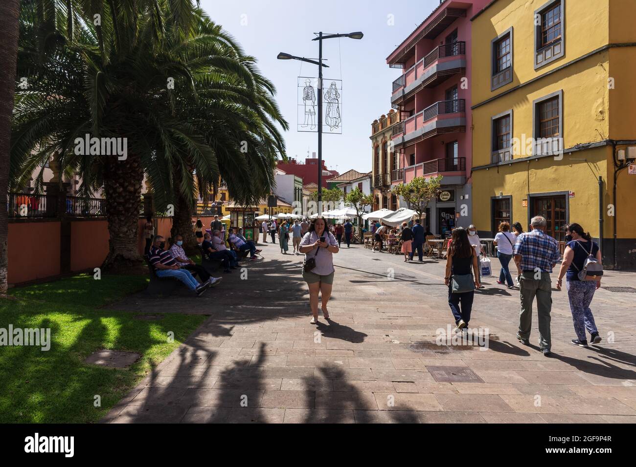 Street in the historic city center. The city was the ancient capital of ...