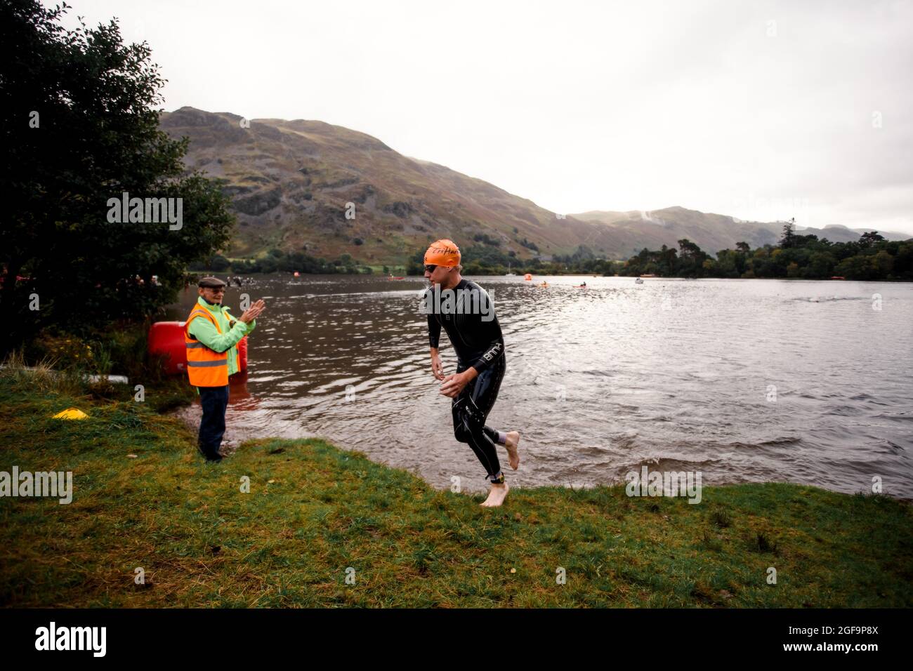 Helvellyn Triathlon - September 6th 2020 Stock Photo - Alamy