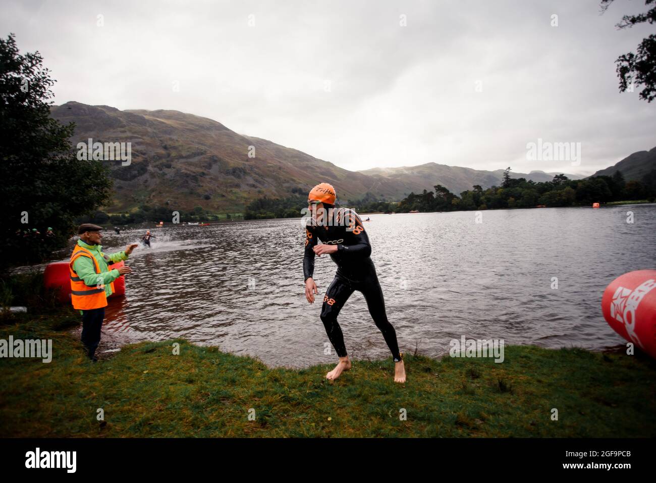 Helvellyn Triathlon - September 6th 2020 Stock Photo - Alamy