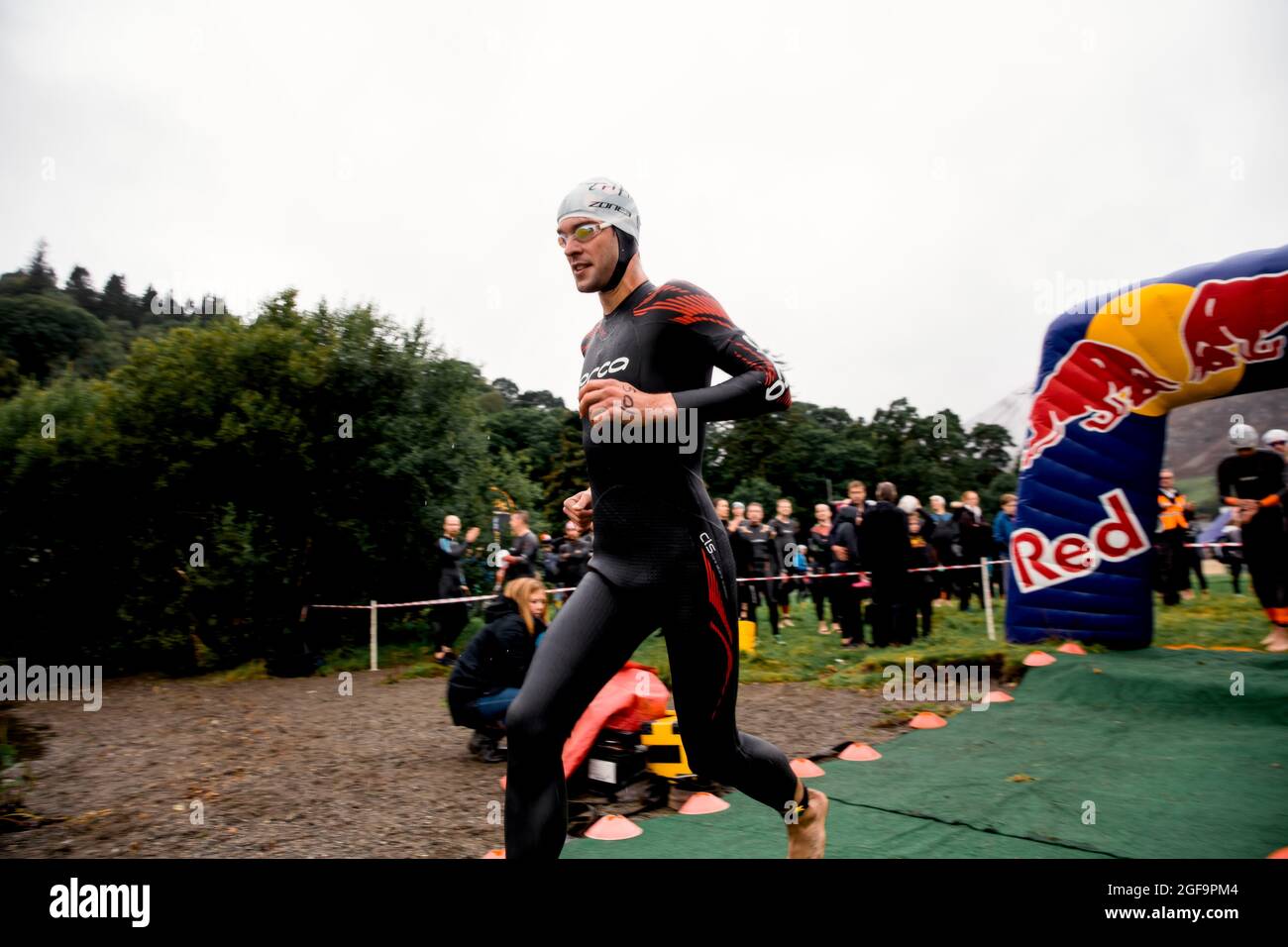 Helvellyn Triathlon - September 6th 2020 Stock Photo - Alamy