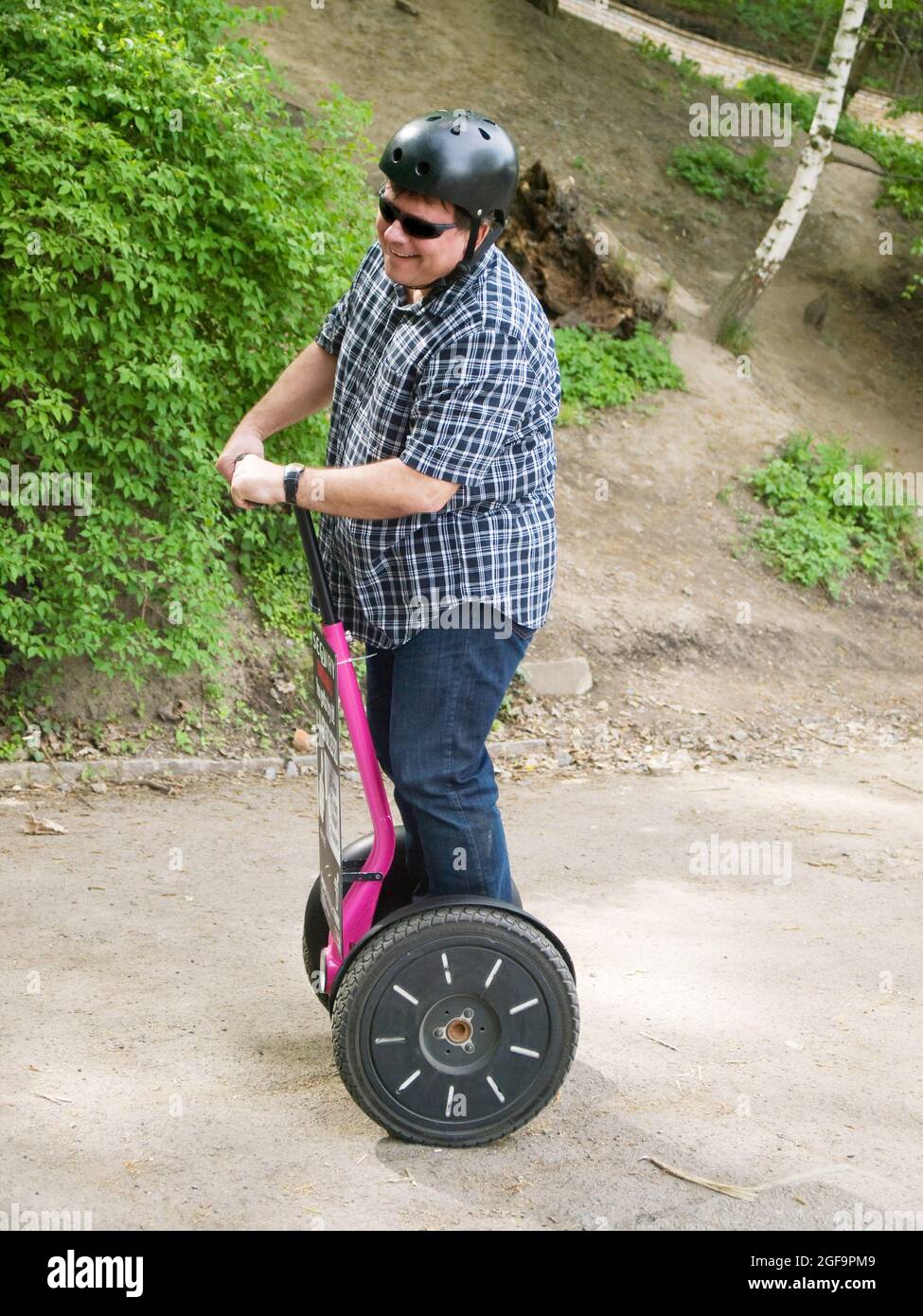 Segway helmet hi-res stock photography and images - Alamy