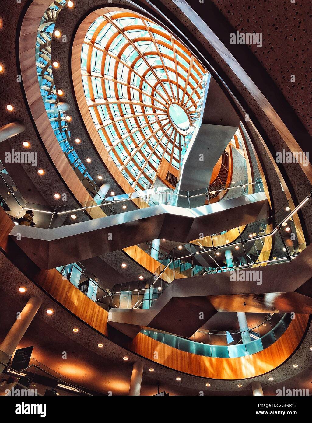 Liverpool library staircase hi-res stock photography and images - Alamy