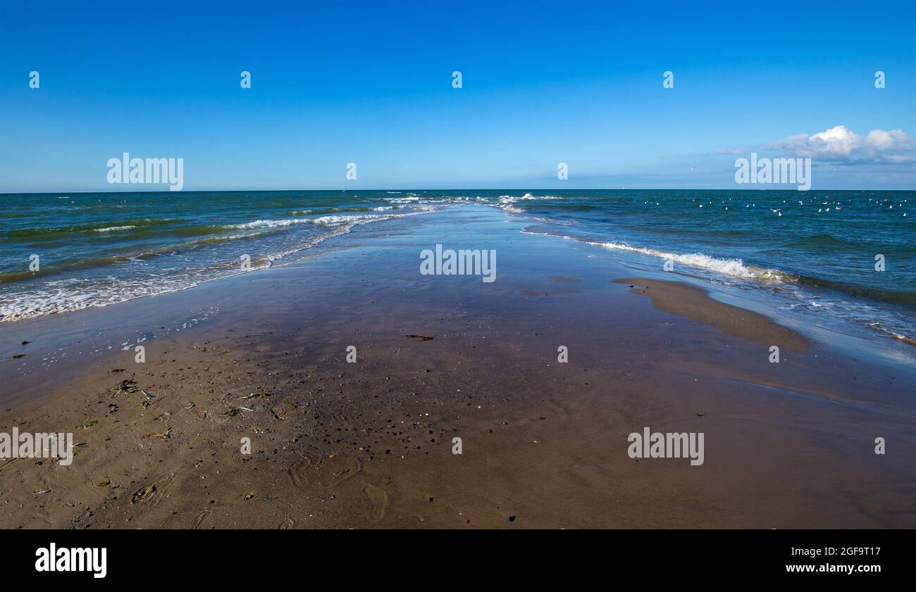 Denmark skagen two seas hi-res stock photography and images - Alamy