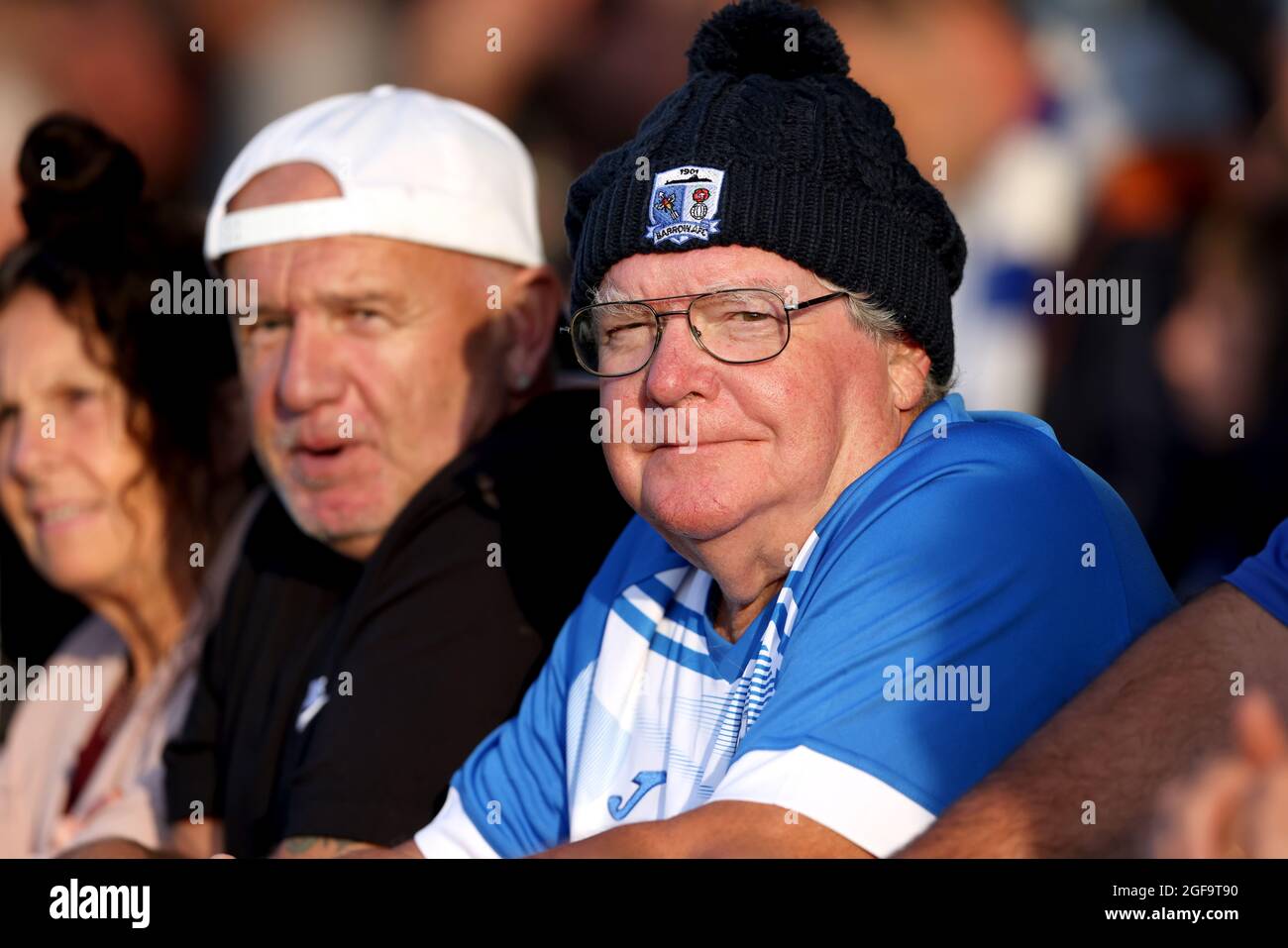 Barrow fans in the stands hi-res stock photography and images - Alamy