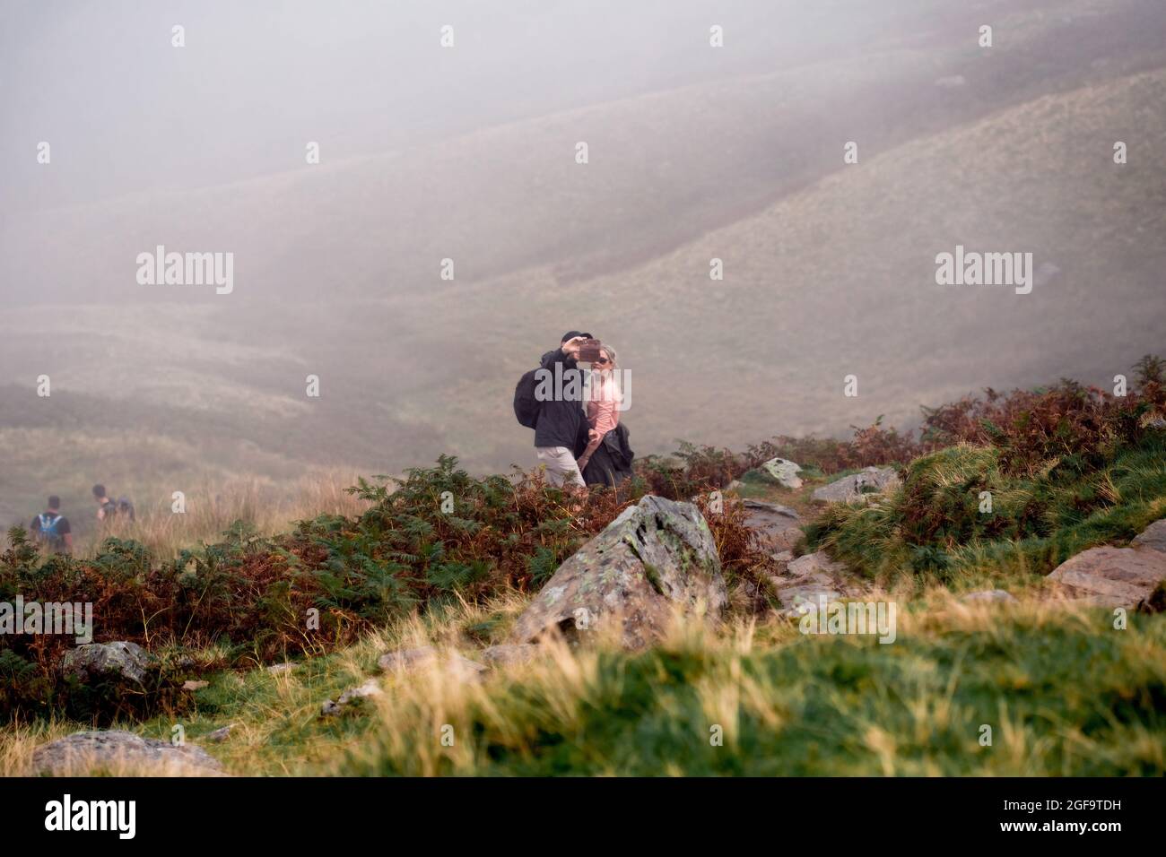 Helvellyn Triathlon - September 6th 2020 Stock Photo - Alamy