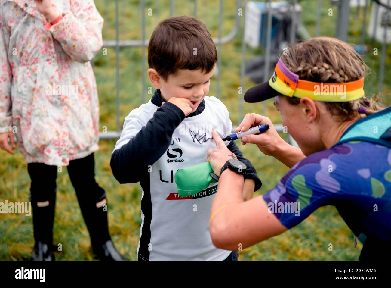 Ruth Astle Helvellyn Triathlon - September 6th 2020 Stock Photo - Alamy