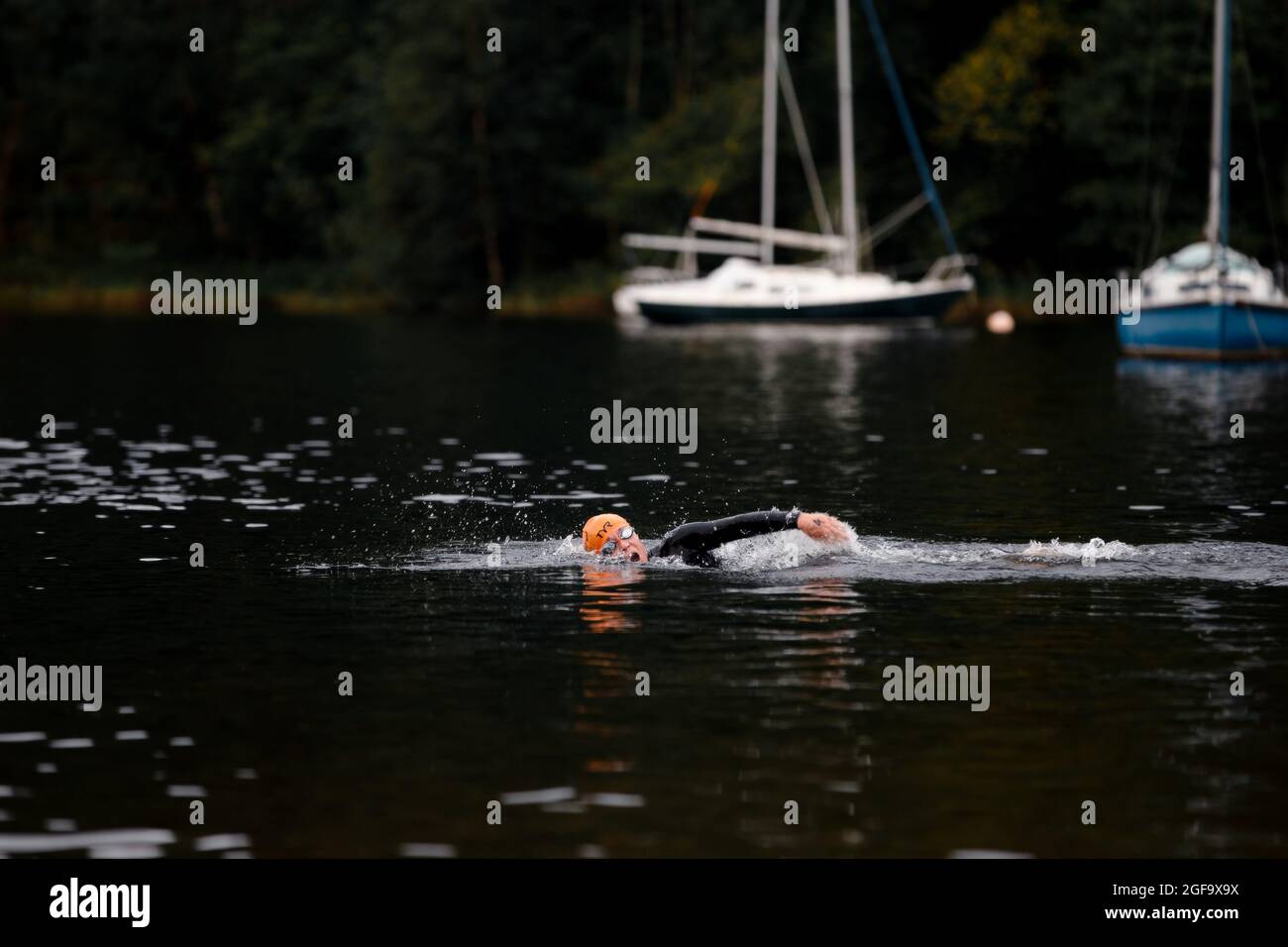Helvellyn Triathlon - September 6th 2020 Stock Photo - Alamy