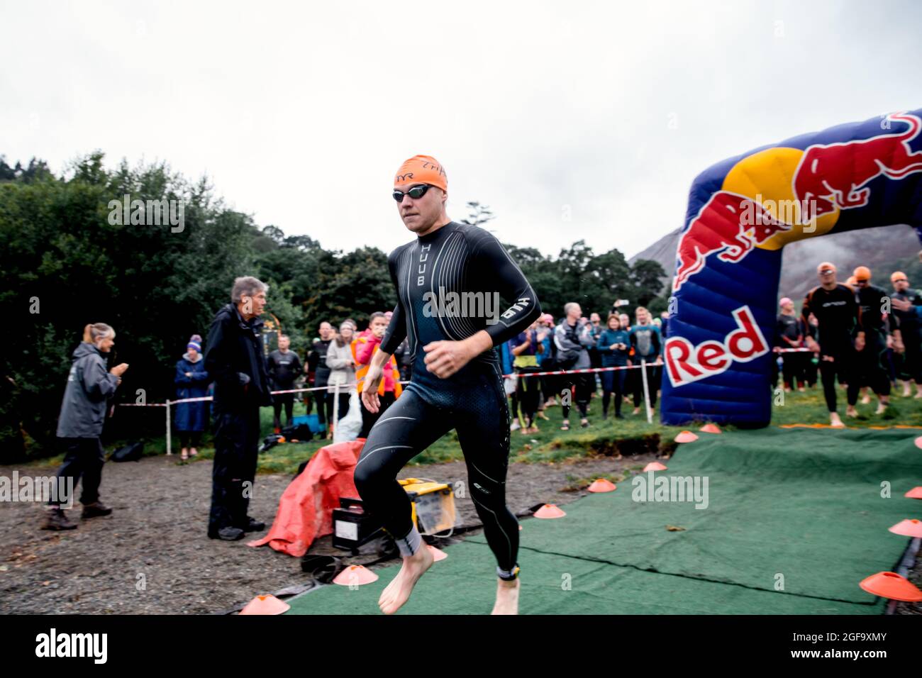 Helvellyn Triathlon - September 6th 2020 Stock Photo - Alamy