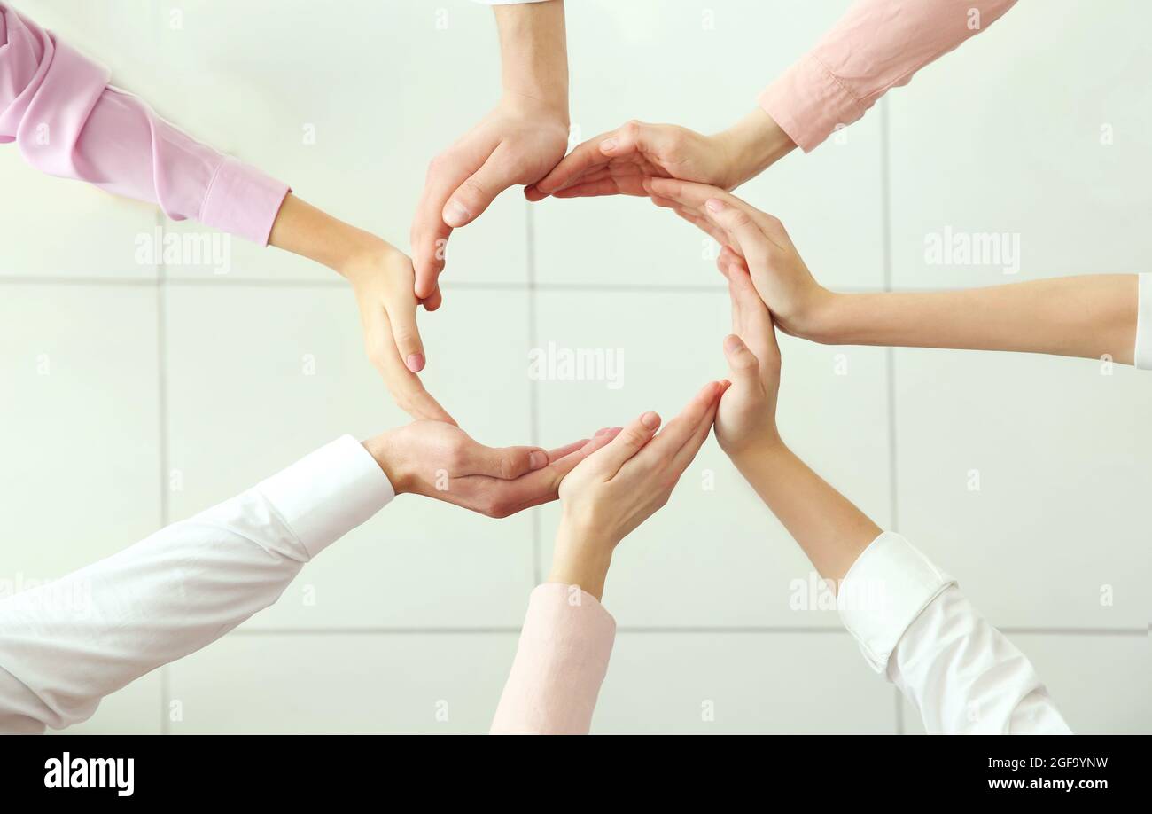 Teamwork concept. Business people hands Stock Photo - Alamy Teamwork concept. Business people hands Stock Photo - Alamy