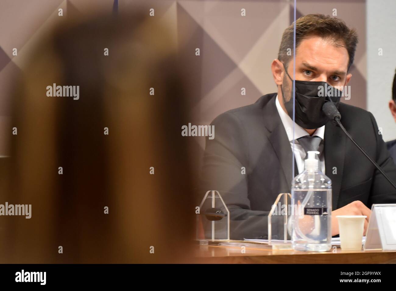 BRASÍLIA, DF - 24.08.2021: CPI COVID 19 - This Tuesday (24) the CPI of ...