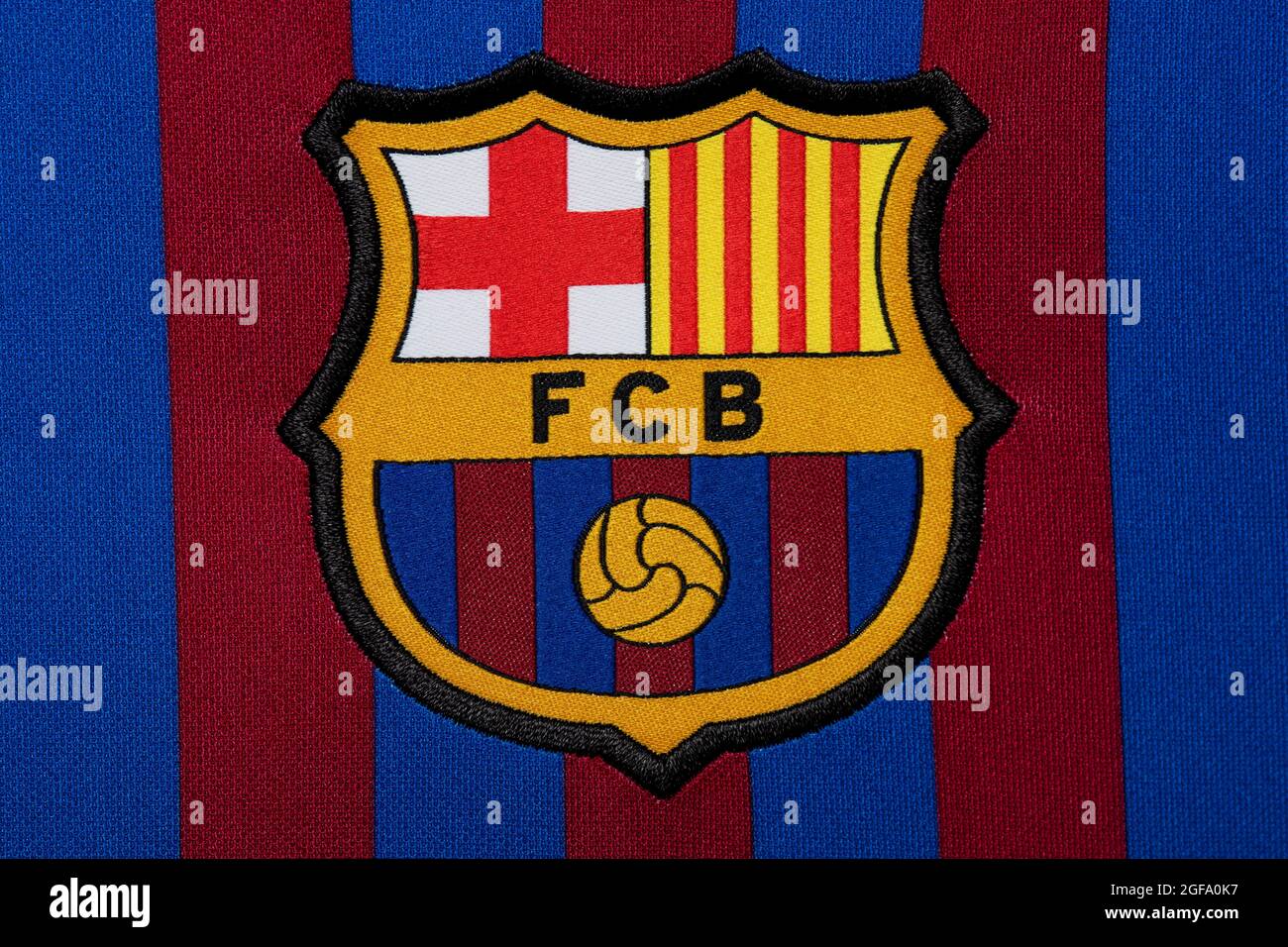 Fc barcelona badge hi-res stock photography and images - Alamy