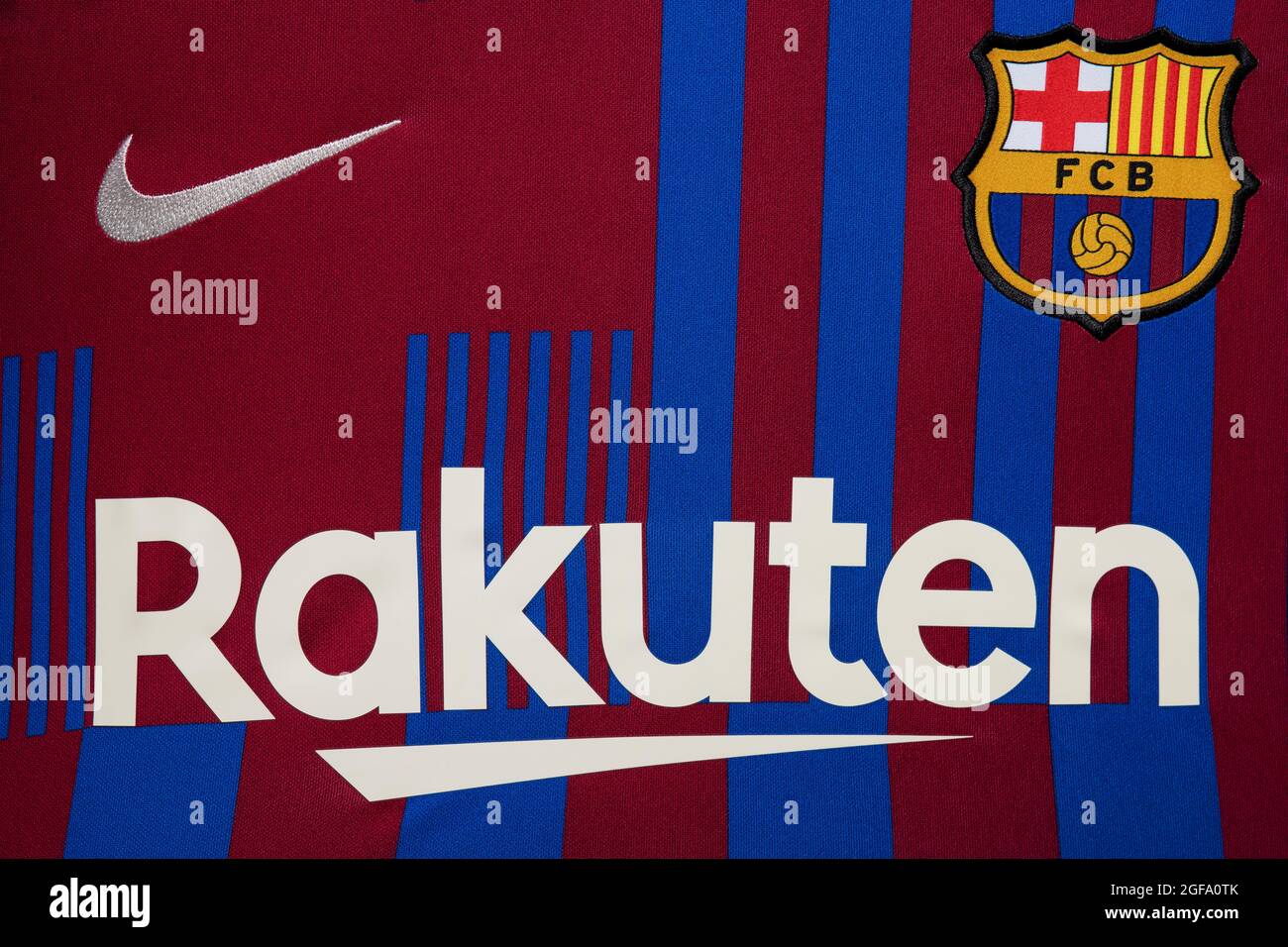 Barcelona fc logo hi-res stock photography and images - Alamy