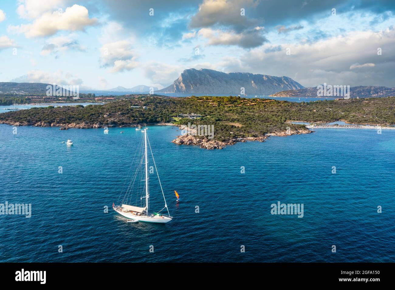 Molara island from tavolara hi-res stock photography and images - Alamy