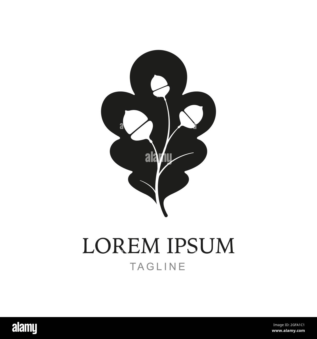 Acorns logo hi-res stock photography and images - Alamy