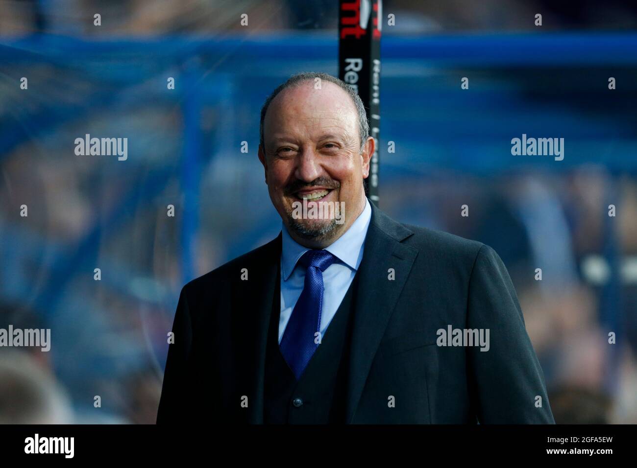 Rafa Ben’tez manager of Everton Stock Photo - Alamy