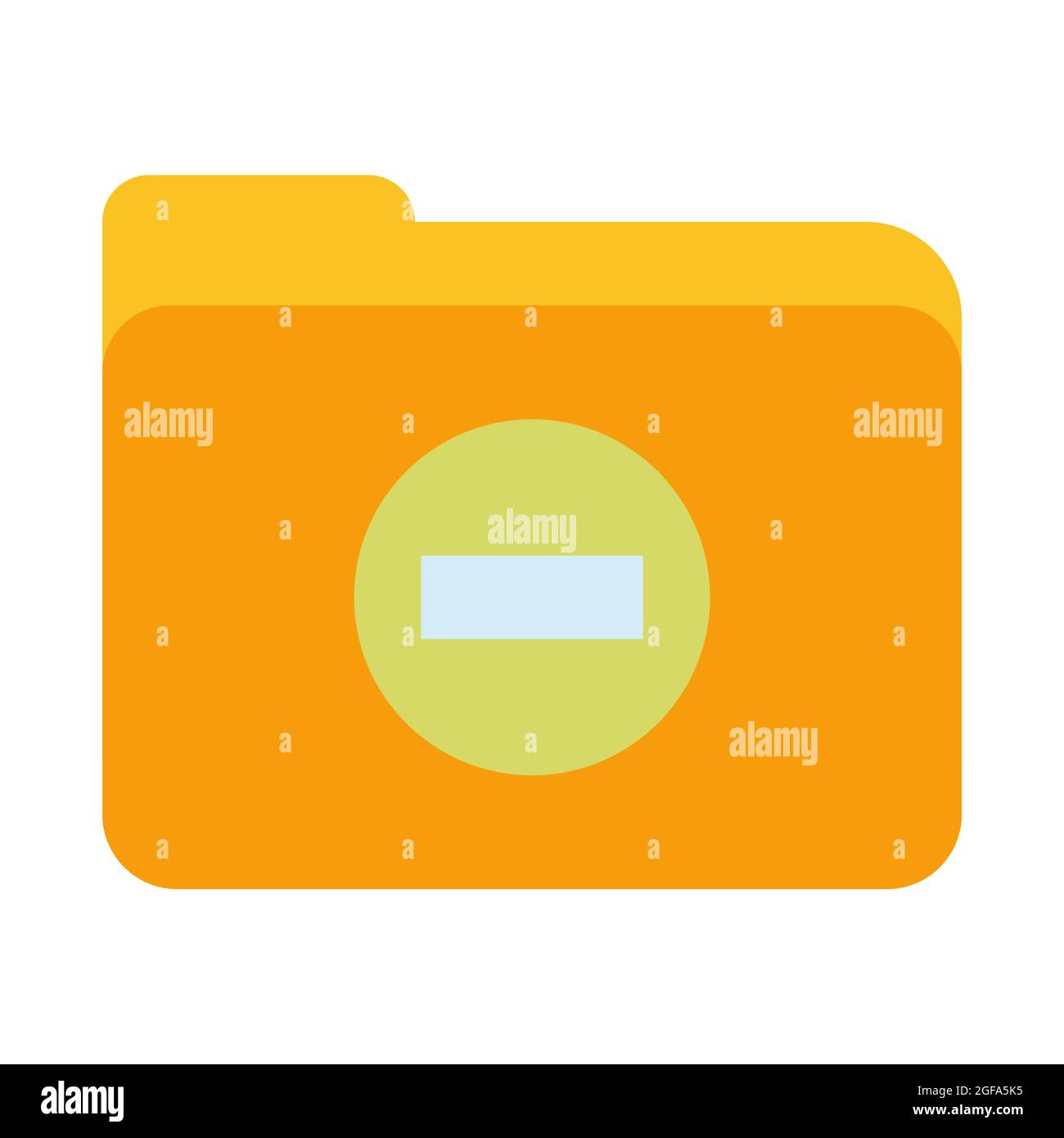 Yellow folder document paper vector icon illustration design. Business ...