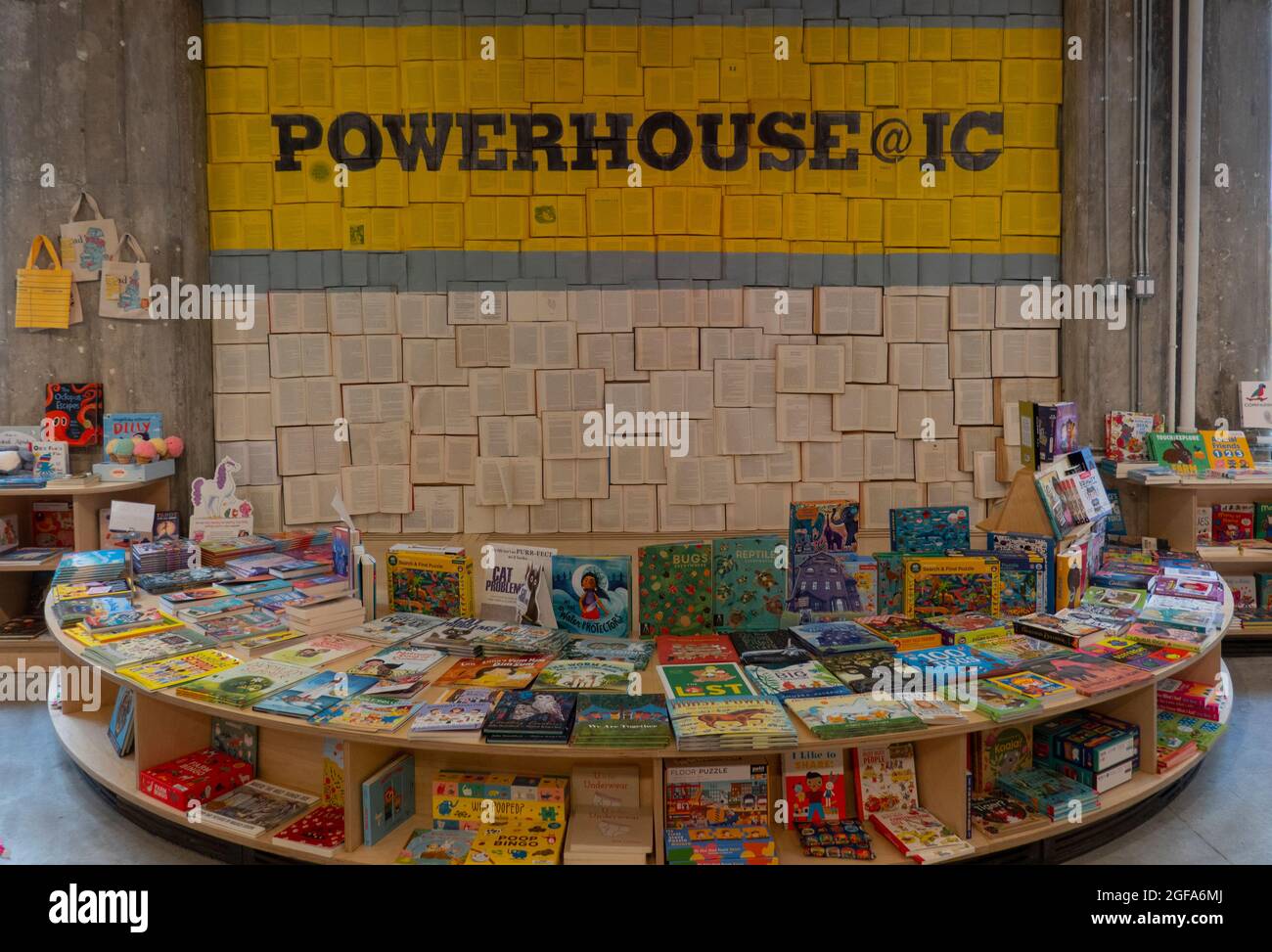 Powerhouse bookstore in Industry city sunset park Brooklyn NYC Stock ...