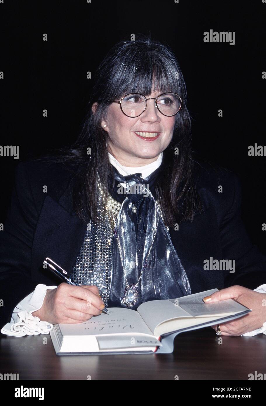 Anne Rice signing her new novel "Violin" at Virgin Megastore in New ...