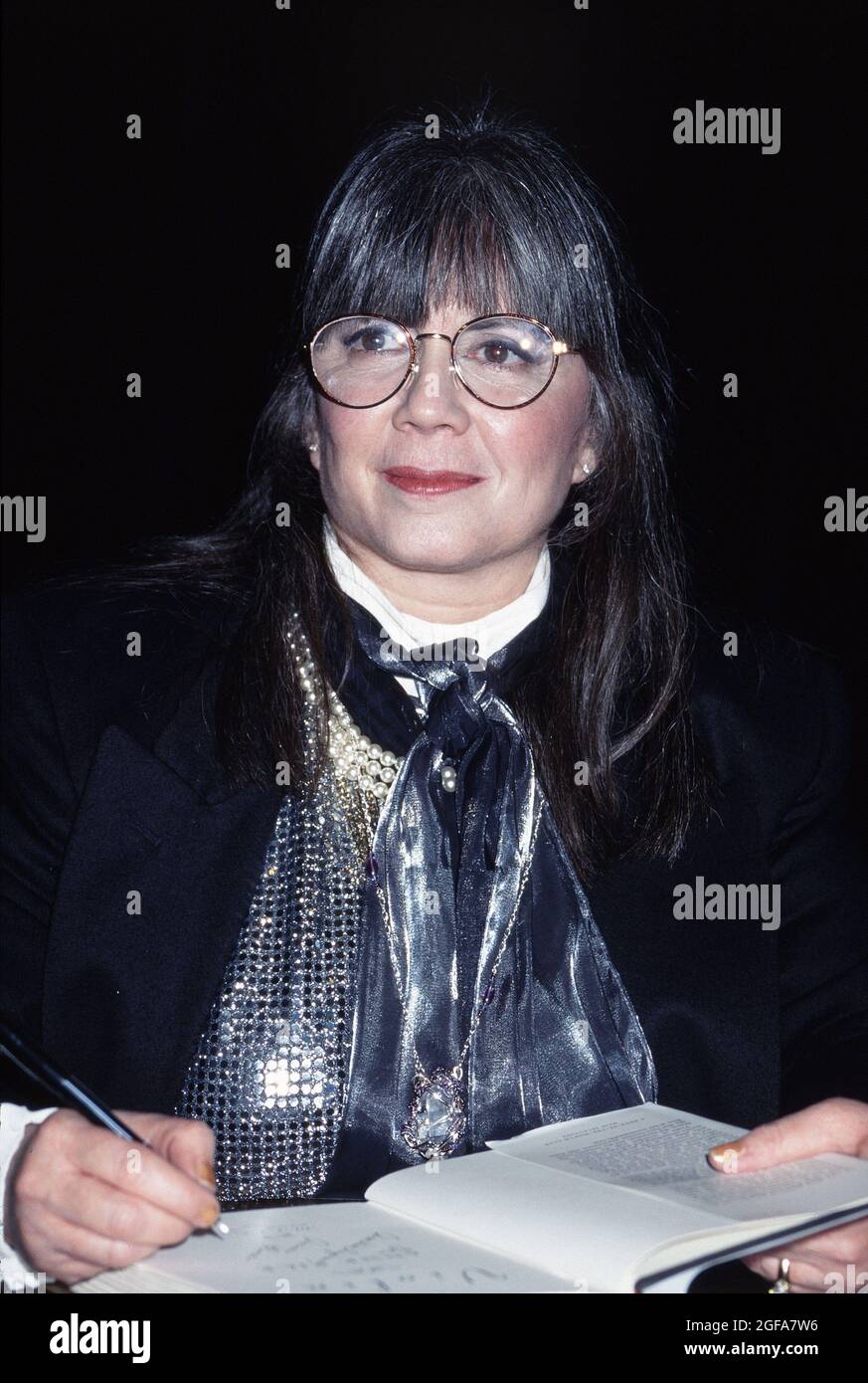 Anne Rice signing her new novel "Violin" at Virgin Megastore in New ...
