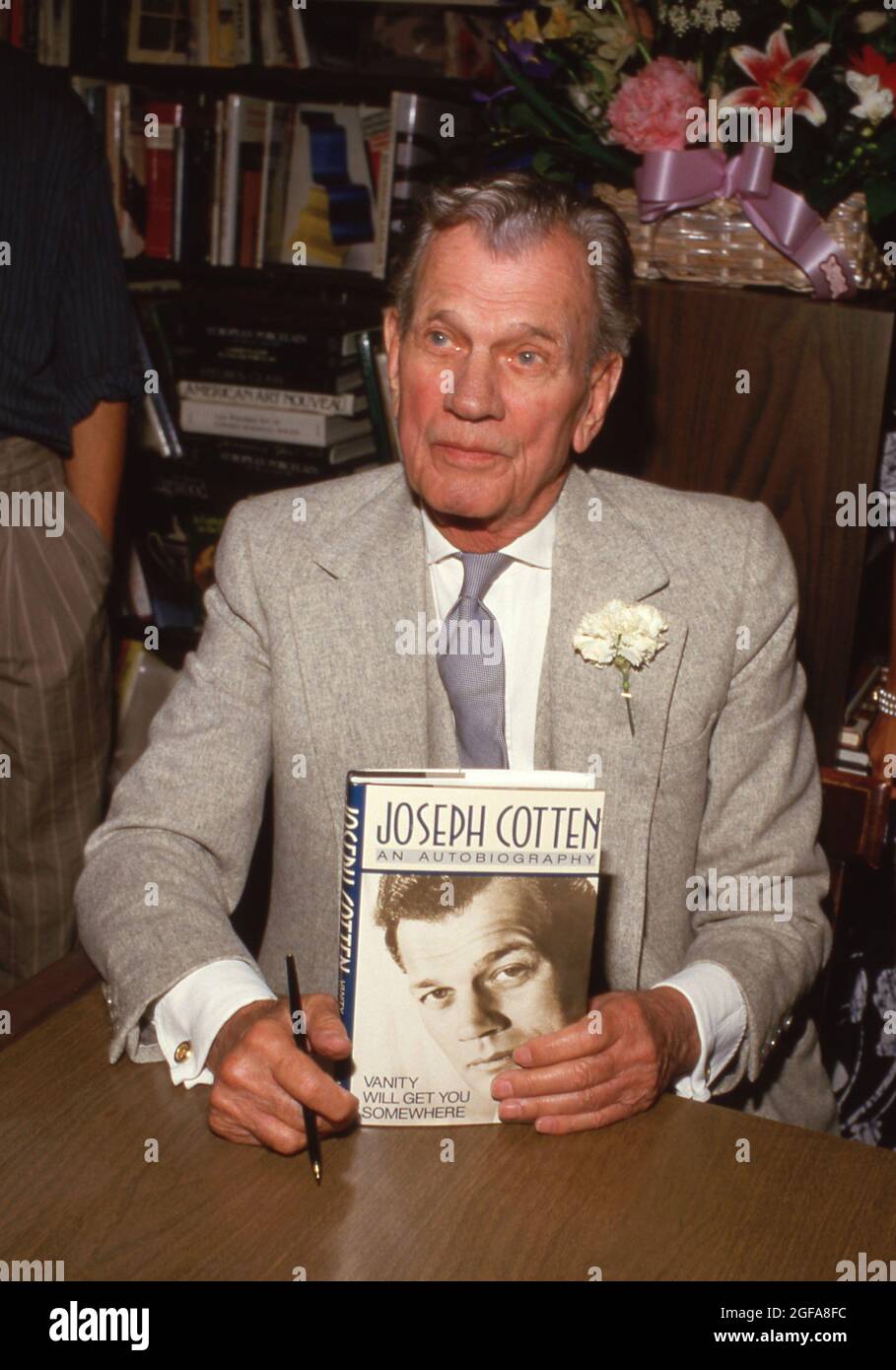 Joseph Cotten Circa 1980's Credit: Ralph Dominguez/MediaPunch Stock ...