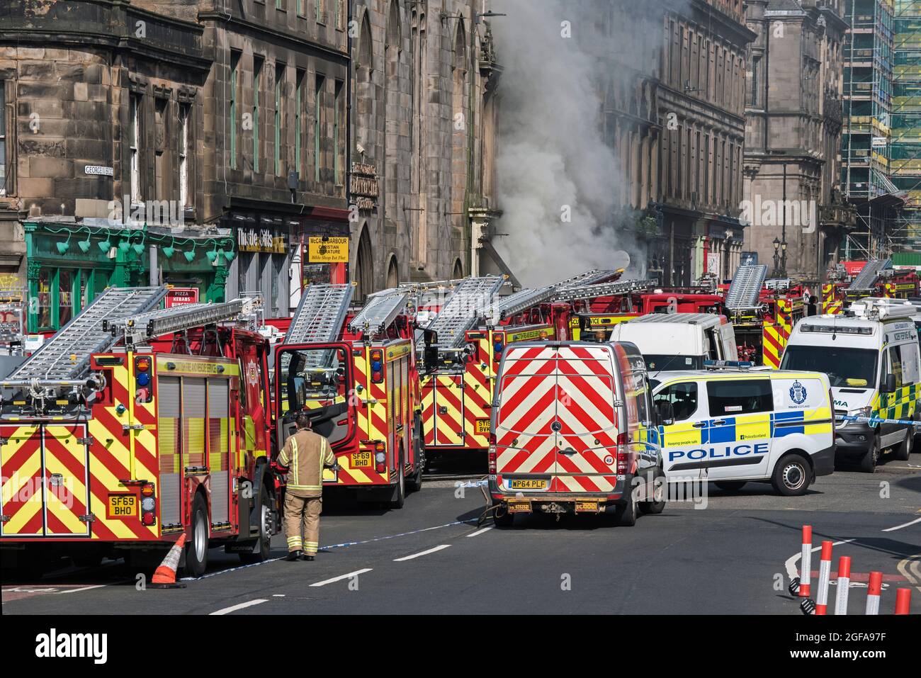 Fire engine scotland hi-res stock photography and images - Alamy