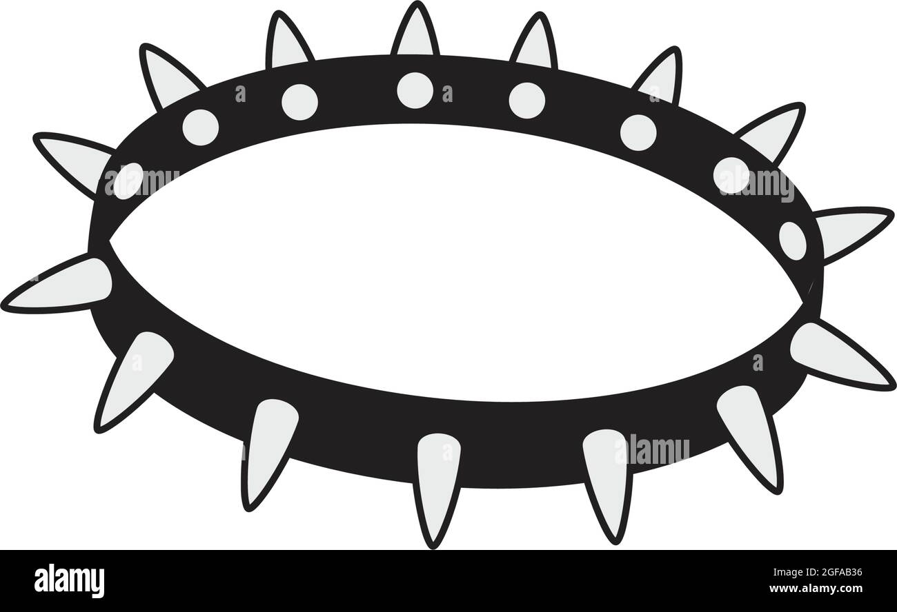 Spiked choker necklace hi-res stock photography and images - Alamy