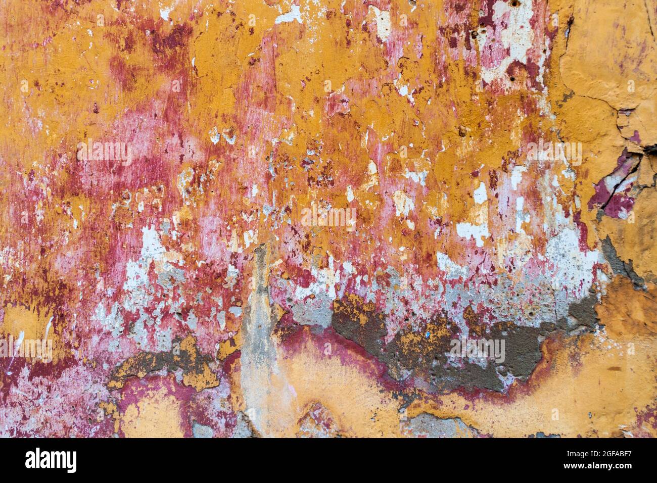 Grunge wall of the old house Stock Photo - Alamy